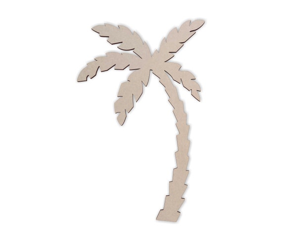 Wooden Shape Palm Tree Wooden Cutout Wall Art Home Decor - Etsy