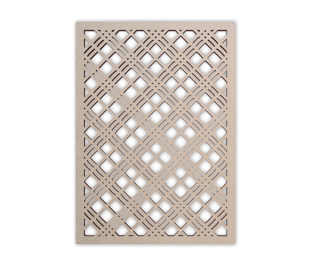 Wooden Shape Criss Cross Pattern, Wooden Cutout, Wall Art, Home Decor ...