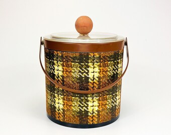 Vintage Double Wall Stainless Steel Ice Bucket - Etsy