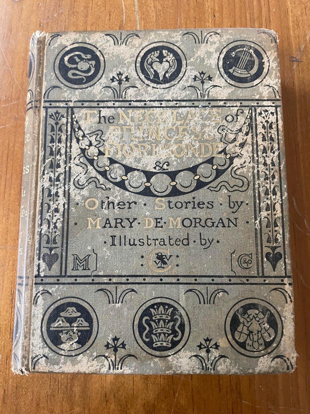 Antique Book - the Necklace of Princess Fiorimonde - Mary De Morgan ...