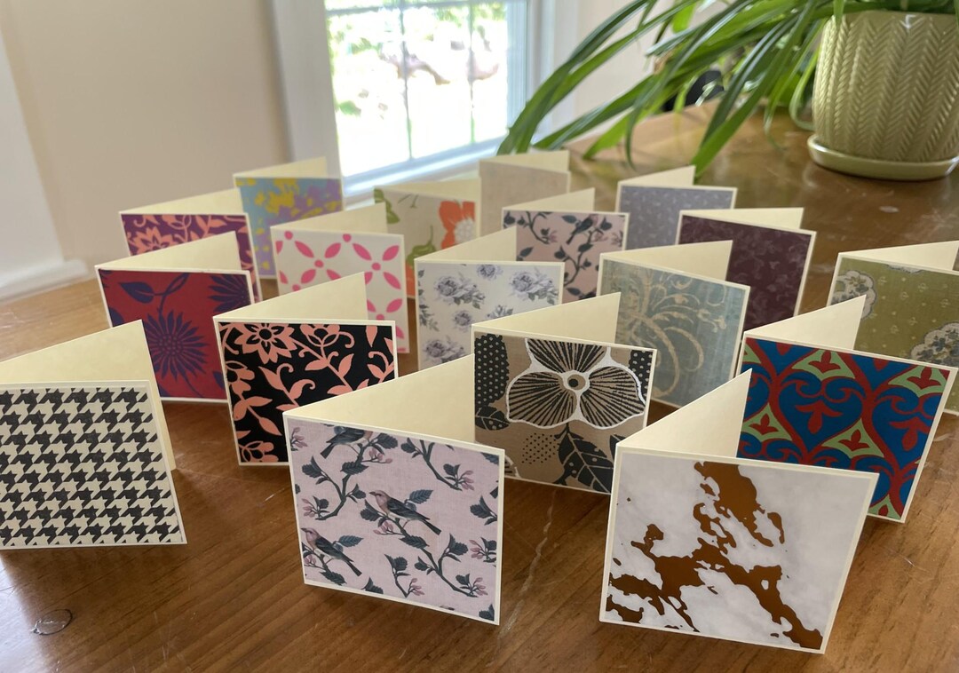 25 Mini Note Cards - 2.5" X 2.5" - Blank - Small Note Card - Tiny Notes ...