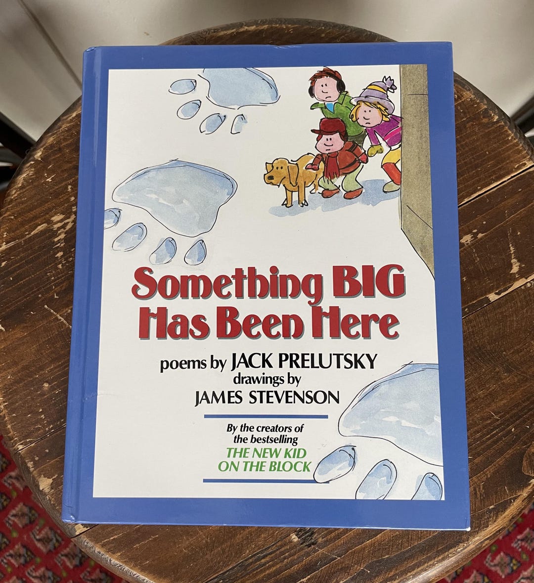 Something Big Has Been Here, Poems by Jack Prelutsky, 1990, Hardcover ...