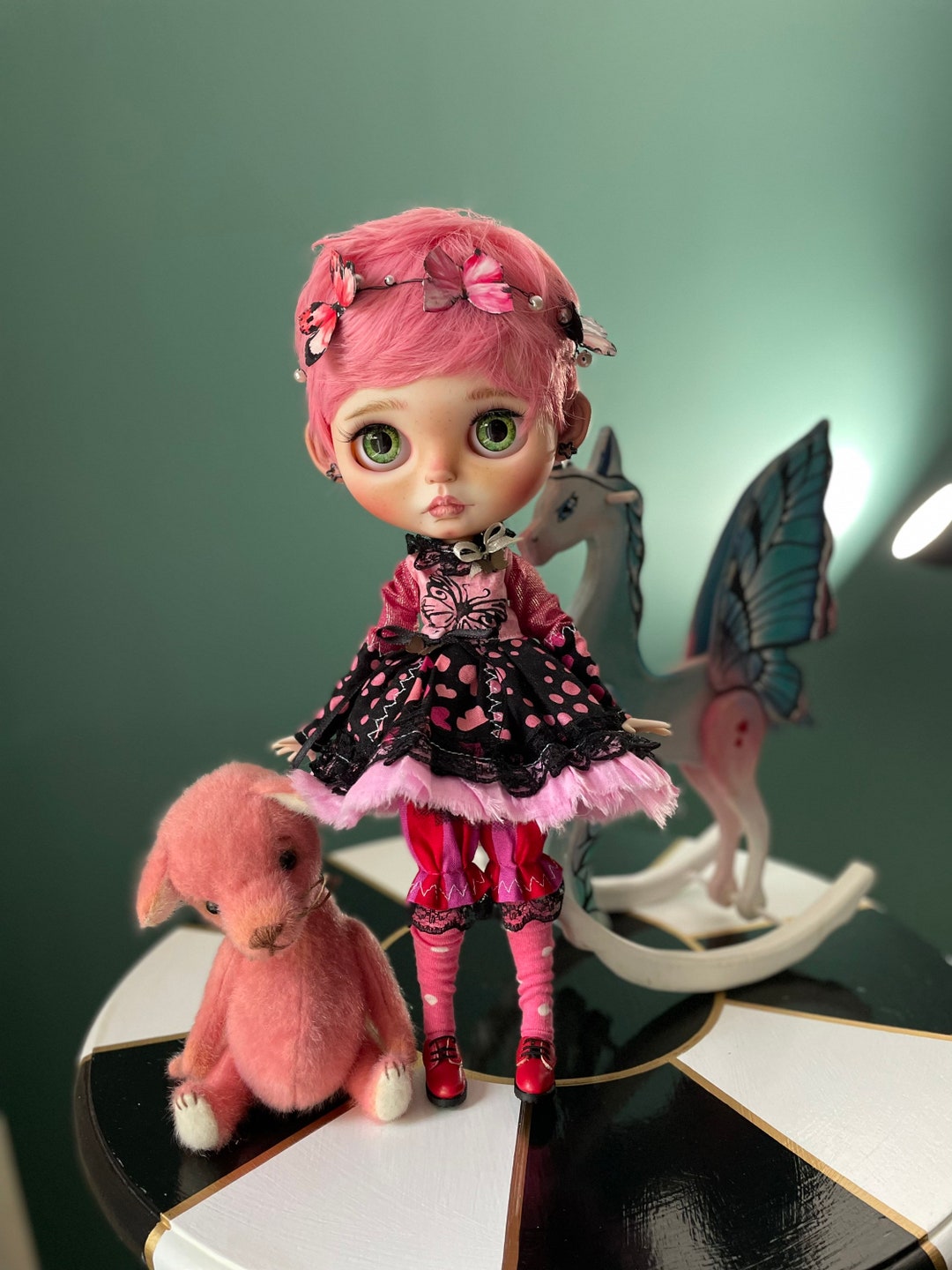 Outfit for Blythe Doll- Set of Clothes for Blythe Dolls- Dress for ...