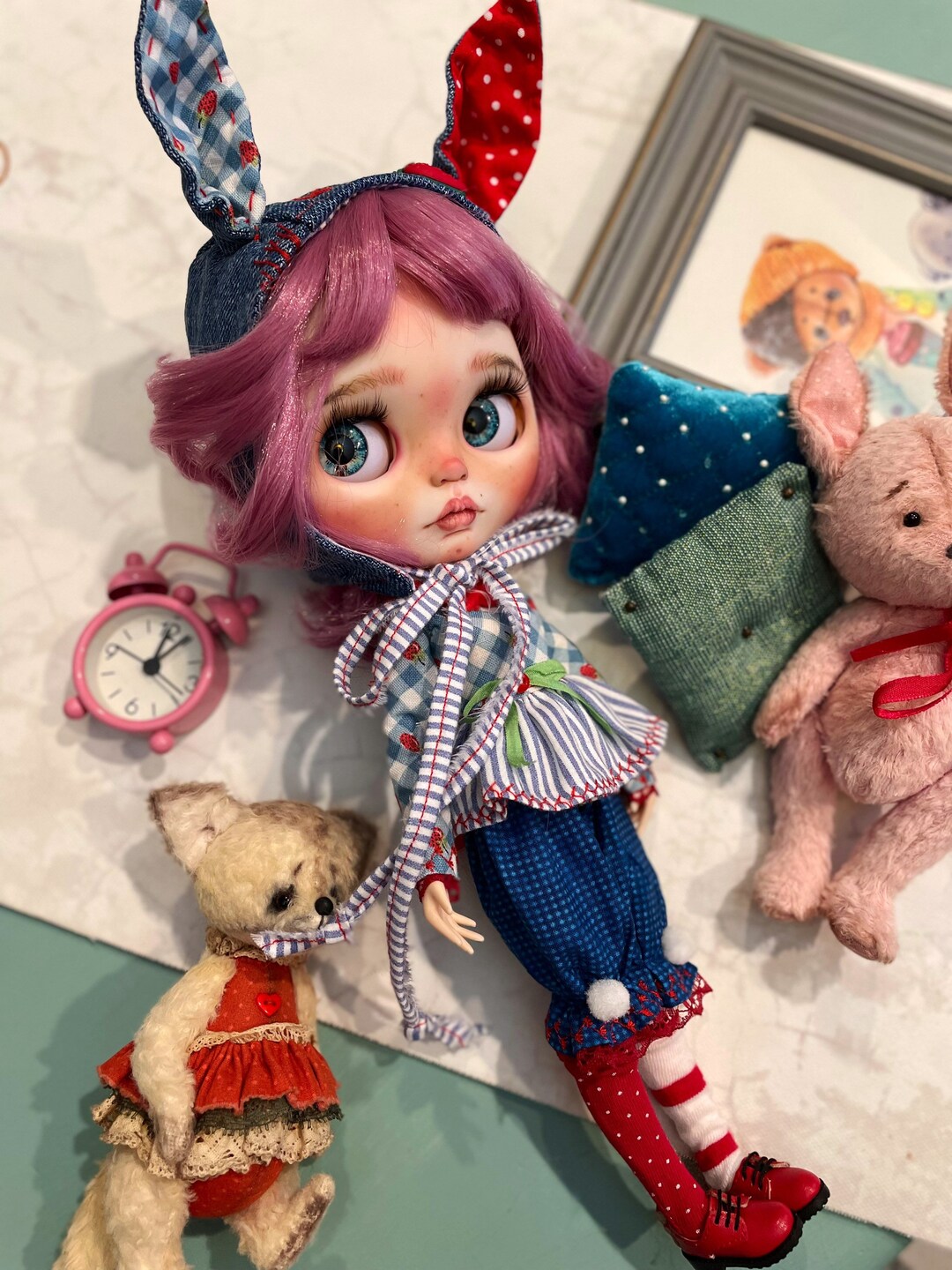 Set of Clothes for Blythe- Outfit for Blythe Doll-clothes for Blythe ...