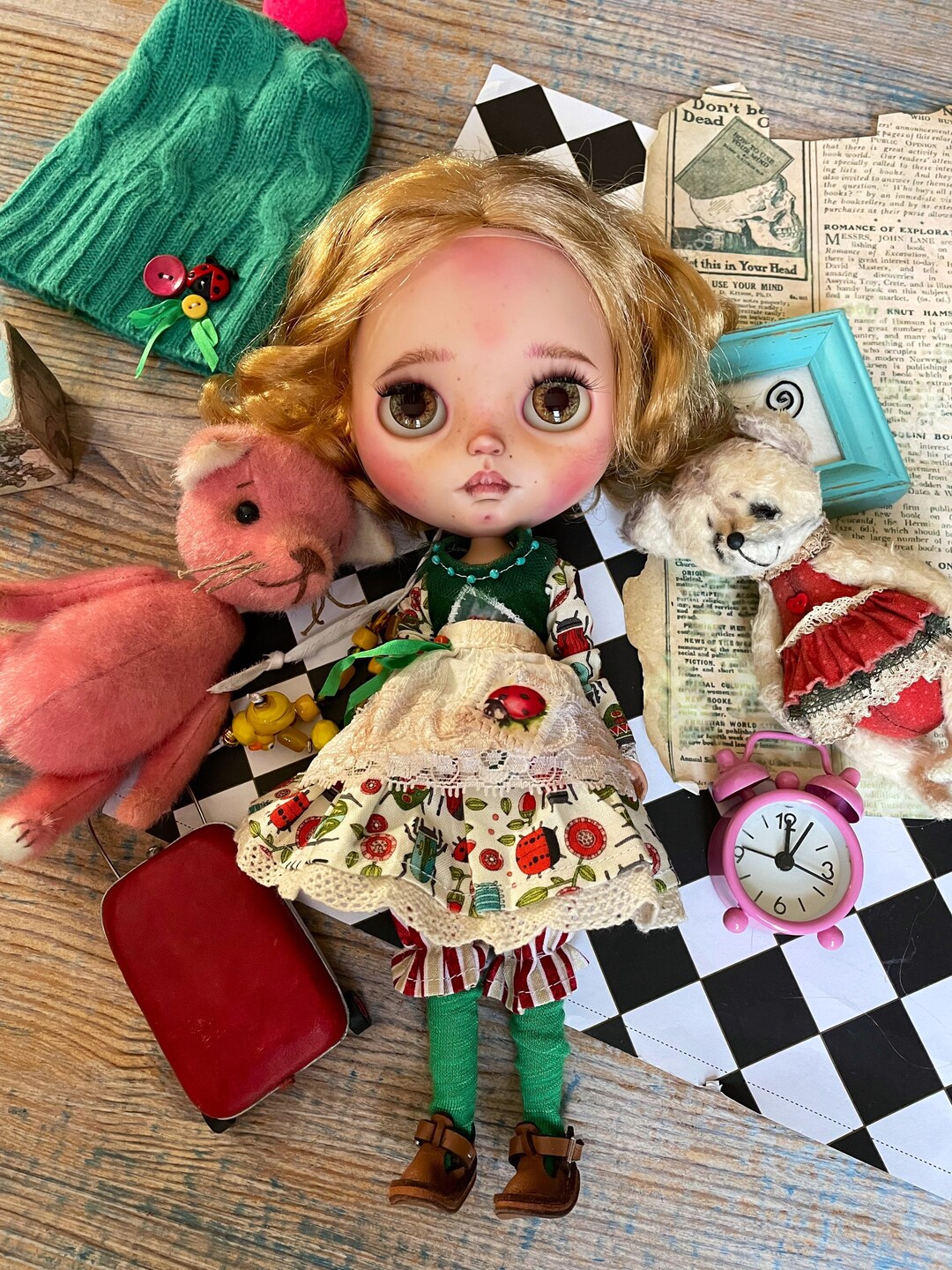 Bugs - Outfit for Blythe Doll-blythe Dress- Set of Clothes for Blythe ...