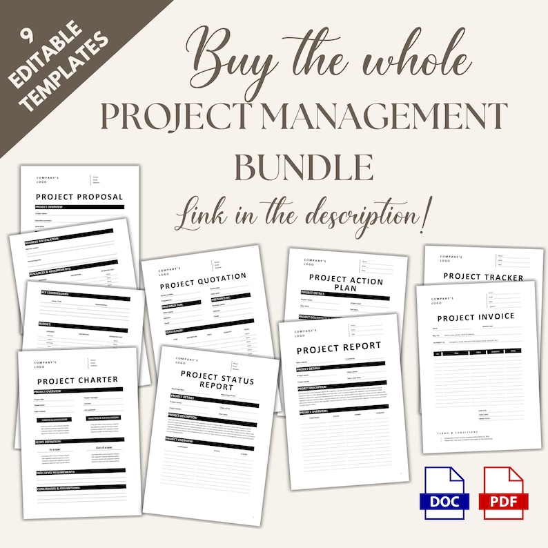 Project Completion Report Template, Final Project Manager Report Word ...
