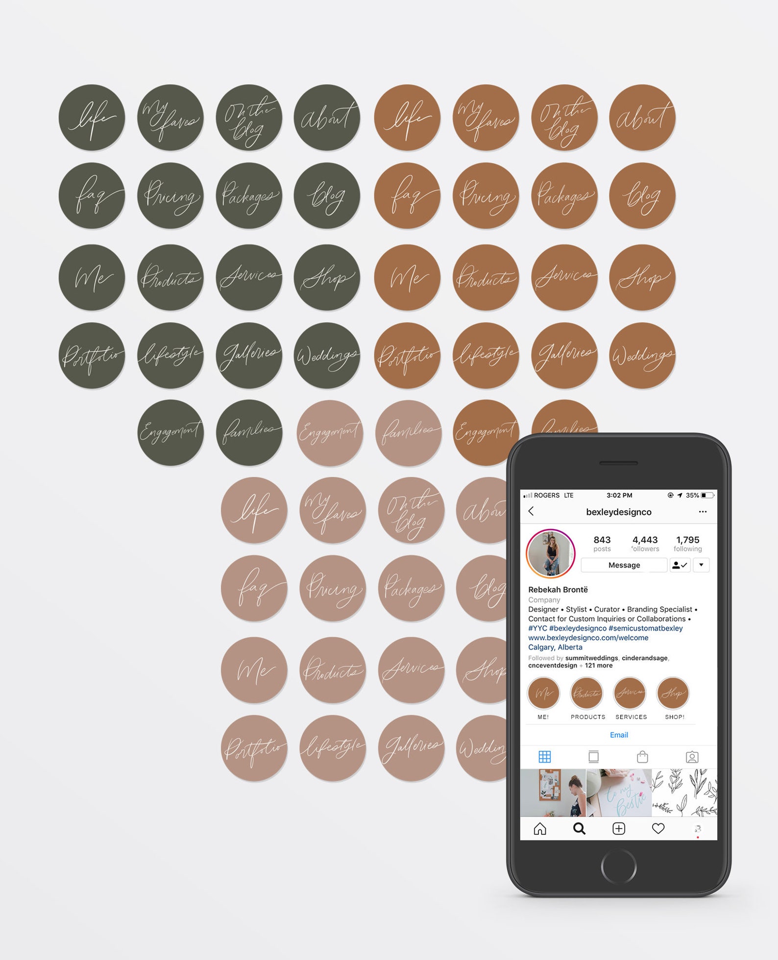 Instagram Highlight Covers for Wedding Brands & Businesses | 54 ...