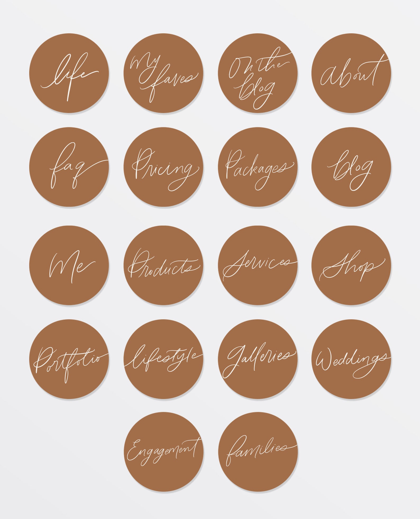 Instagram Highlight Covers for Wedding Brands & Businesses | 54 ...