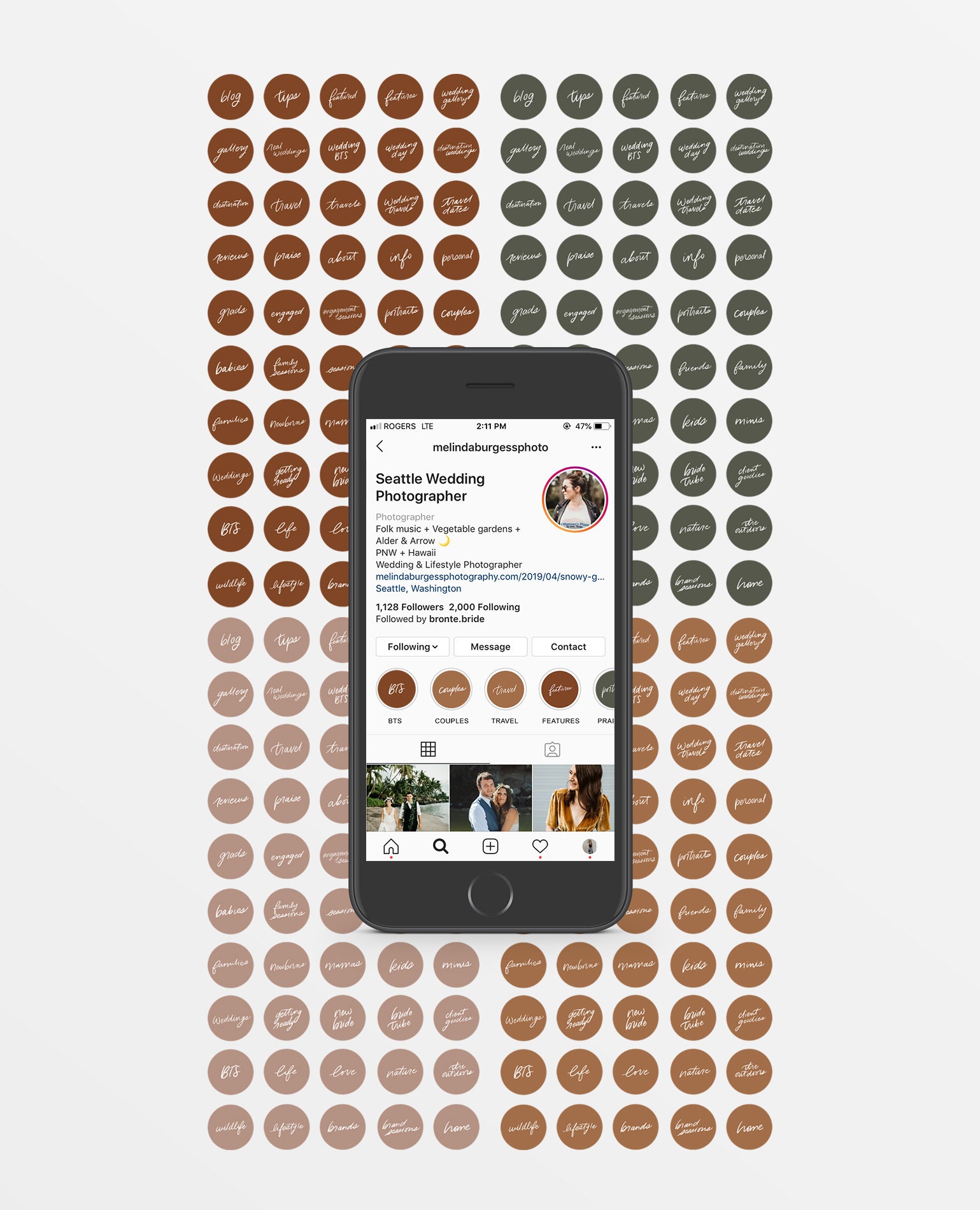 Highlight Covers for Photographers 200 Handlettered | Etsy Canada