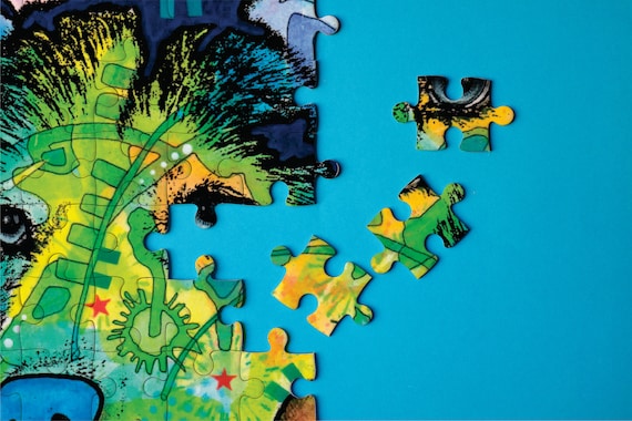 Jigsaw Puzzle Dean Russo Husky Puzzles Toys Games - Etsy