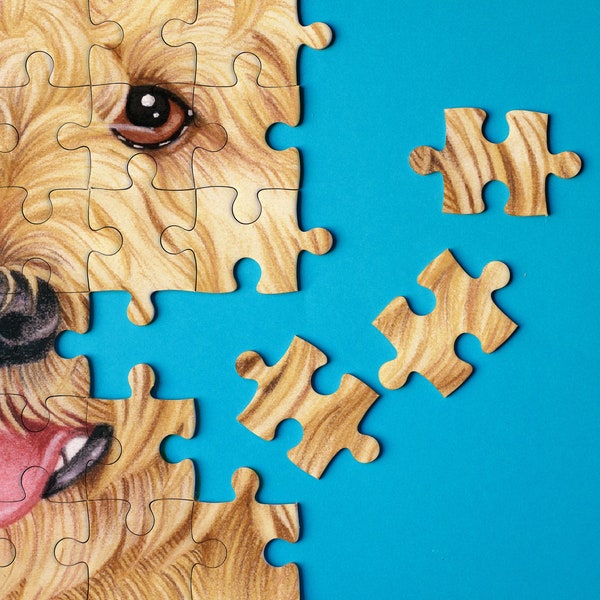 Labradoodle Puzzles - Etsy