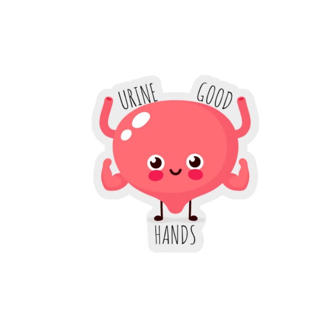 Bladder Sticker ''urine Good Hands'' - Etsy