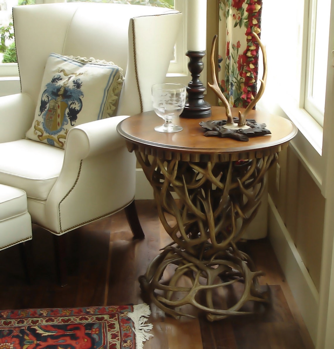 Fireside Antler Table | Etsy