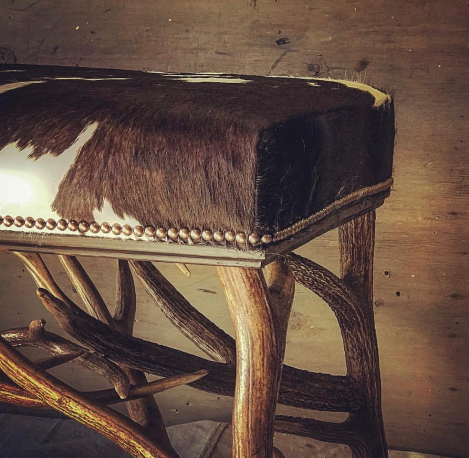 Antler Bench Hand Crafted Using the Finest Naturally Shed - Etsy