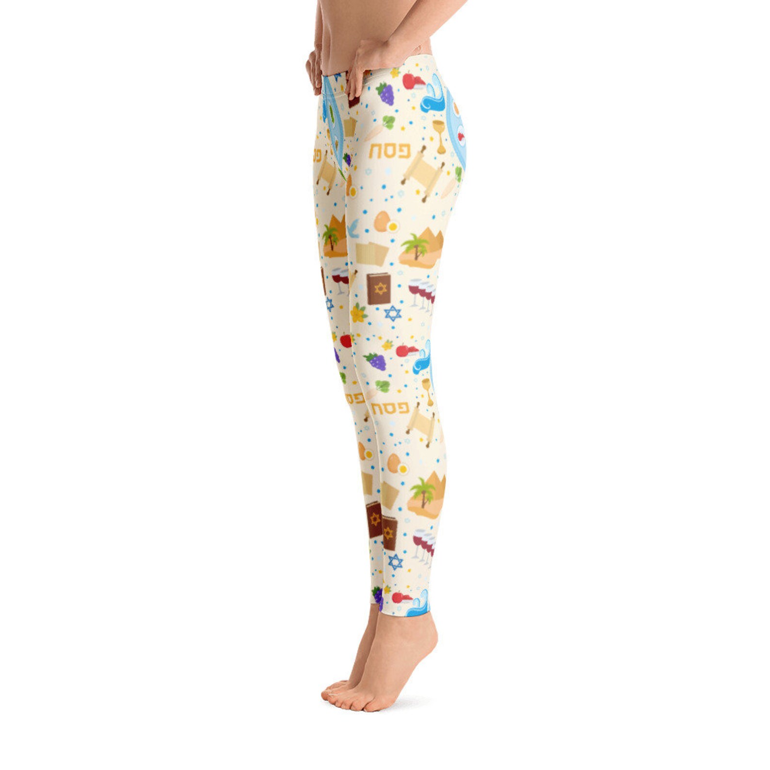 Passover Leggings Pesach Pants: Seder Outfit Pesach Jewish - Etsy
