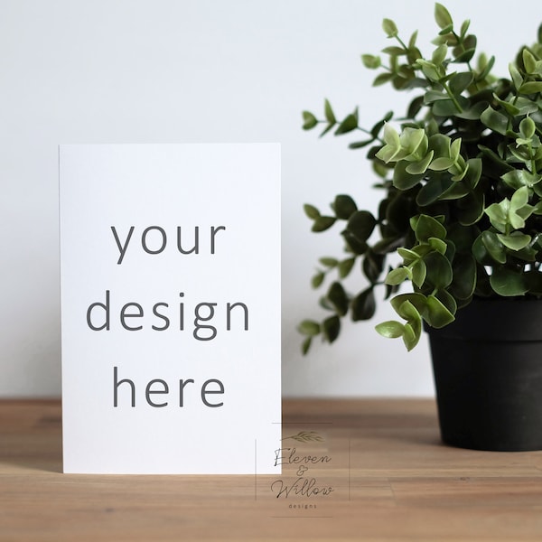 4x6 Card Mockup - Etsy