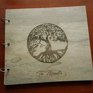 Tree of Life Scrapbook | Wedding Gift | Gift for Her | Family Gift ...