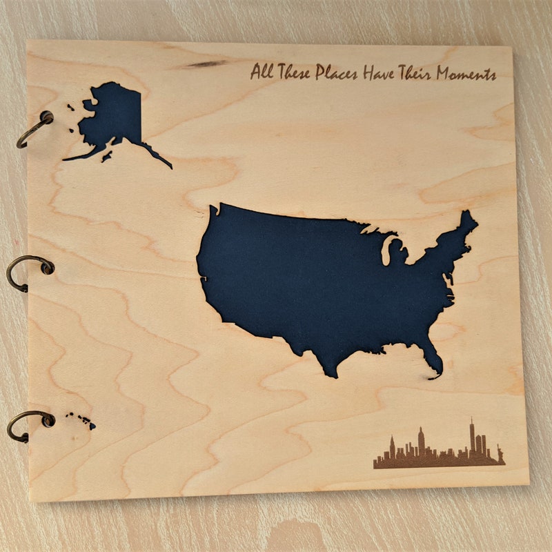 50 States Photo Map - Etsy