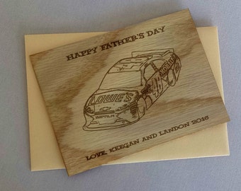 Nascar Birthday Card - Etsy
