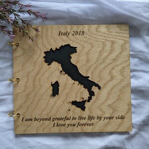Italy Travel Gift | Italy Gift | Italy Honeymoon | Italy Vacation Album ...