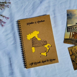 Italy Gift | Italy Travel Journal | Italy Honeymoon Sketchbook | Italy ...