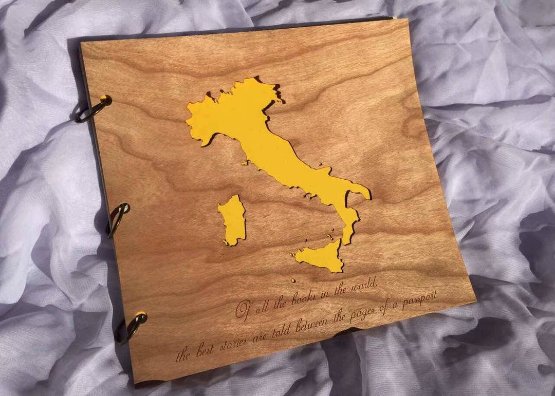 Italy Travel Gift | Italy Gift | Italy Honeymoon | Italy Vacation Album ...