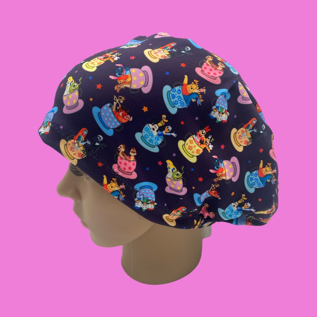 Teacup Scrub Cap, Euro Style Scrub Hat, Fun Cartoon Surgical Cap - Etsy