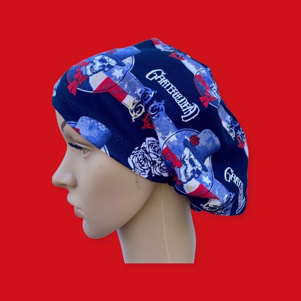 Grateful Dead Skull Cap - Etsy