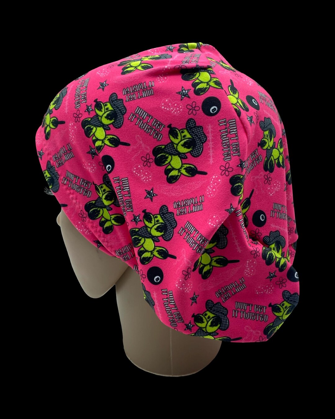 Don’t Get It Twisted Scrub Hat, Western Euro Style Scrub Cap, Balloon ...