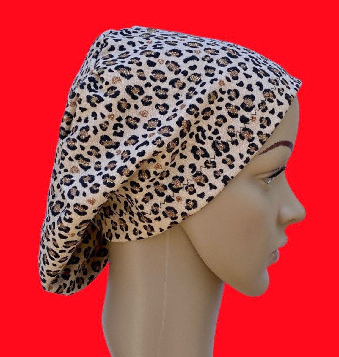 Soft Scrub Cap/ Soft Surgical Cap/ Sparkle Leopard Scrub Hat - Etsy