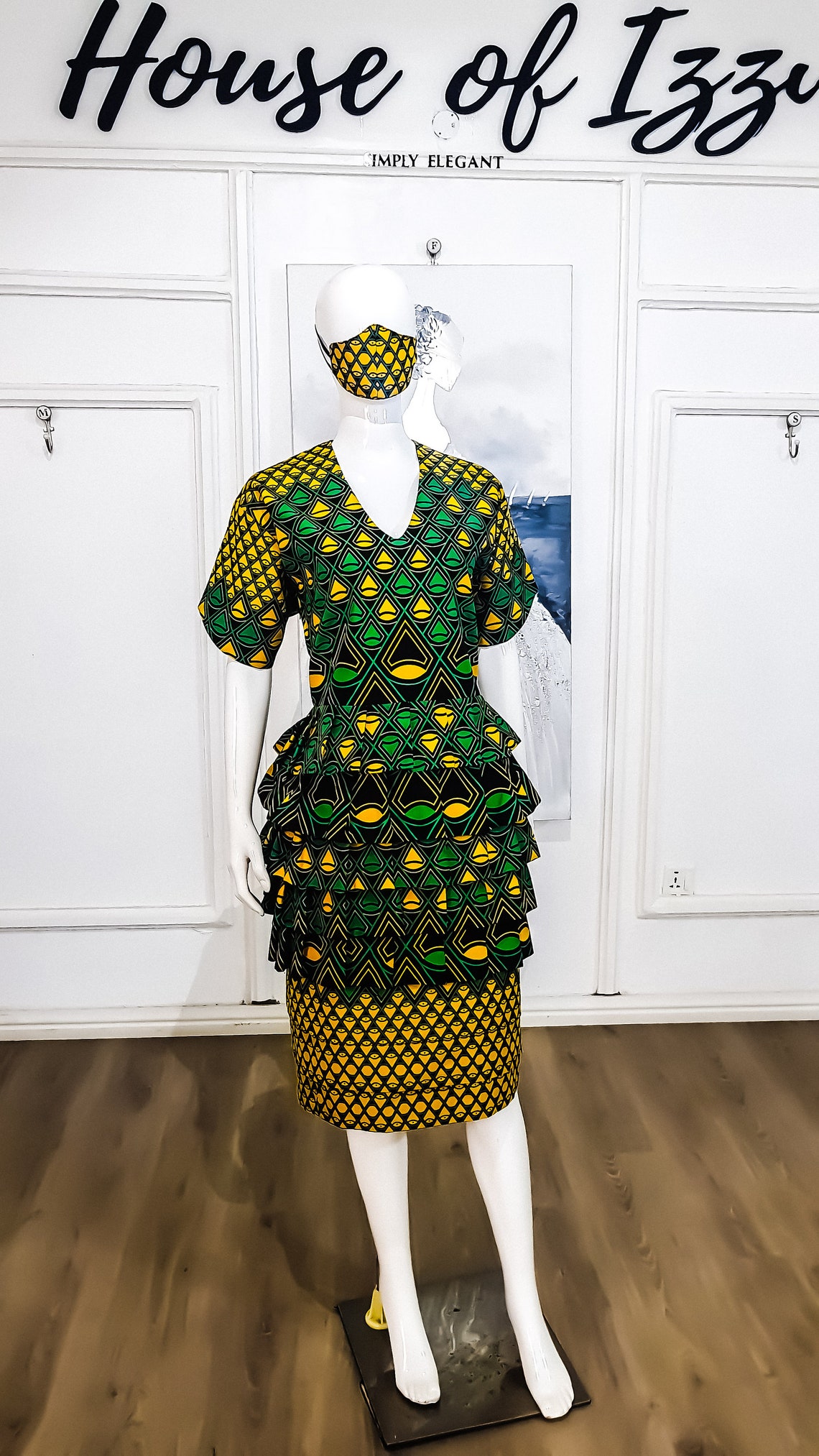 Sami African Print Dress Ankara Fashion Ankara Dress | Etsy