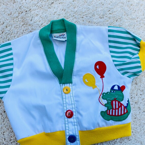 Vintage Baby Togs Alligator Ballon Birthday Kids Card… - Gem