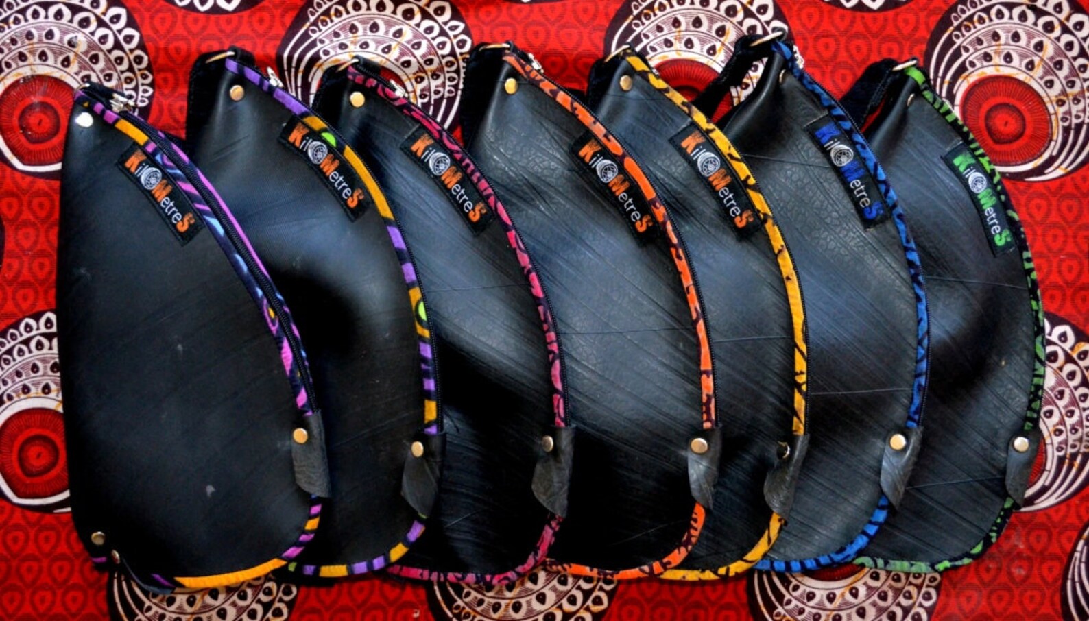 Up-cycled Shoulder Pouch - Boom Bag - Made Out of Inner Tube - Etsy