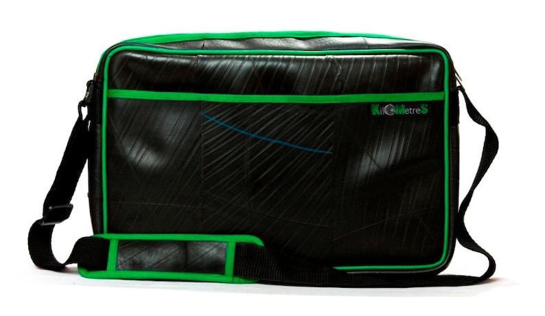 Laptop Bag - Shoulder Bag - Upcycled Made of Inner Tubes - Etsy