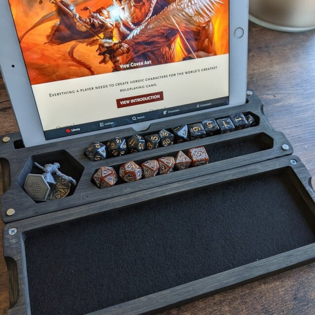 Dungeons Box™ D&D Dice Box • USA Made • Hero Dice Vault Handmade RPG ...