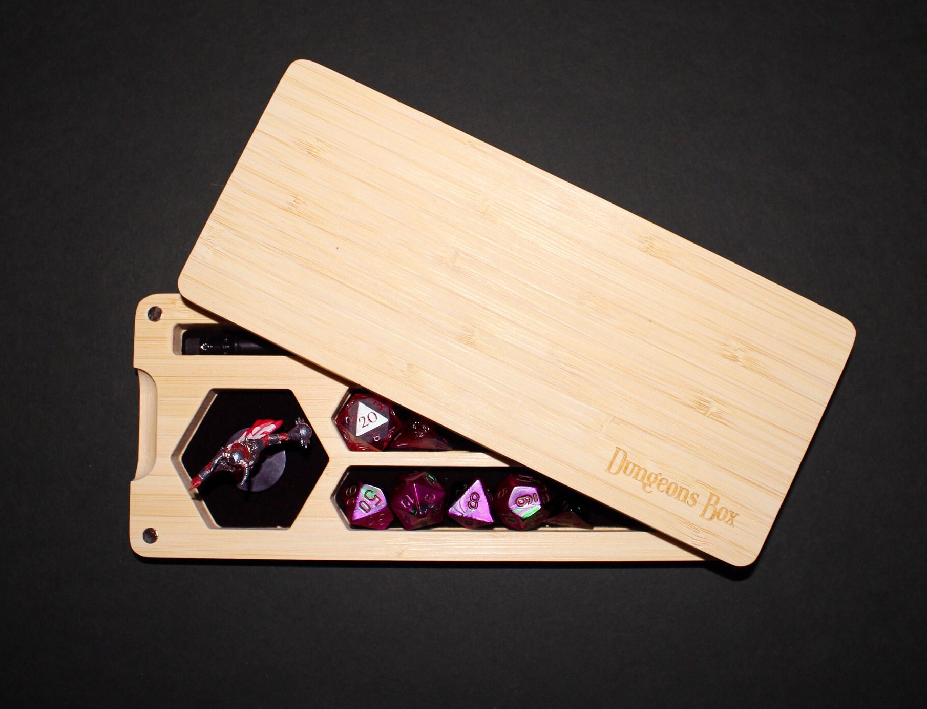 Dungeons Box™ D&D Dice Box – USA Made | Handmade Hero Dice Vault ...