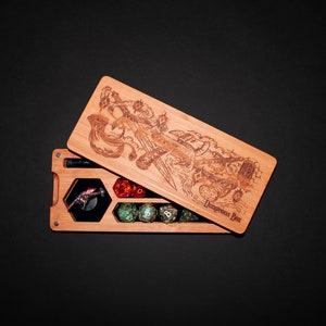 Dungeons Box™ D&D Dice Box • USA Made • Hero Dice Vault Handmade RPG ...