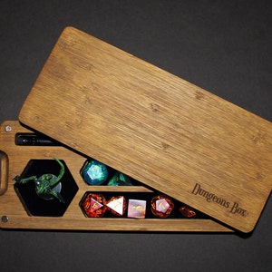 Dungeons Box™ D&D Dice Box – USA Made | Handmade Hero Dice Vault ...