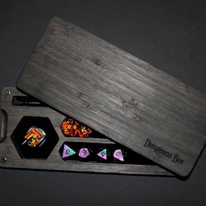 Dungeons Box™ D&D Dice Box – USA Made | Handmade Hero Dice Vault ...