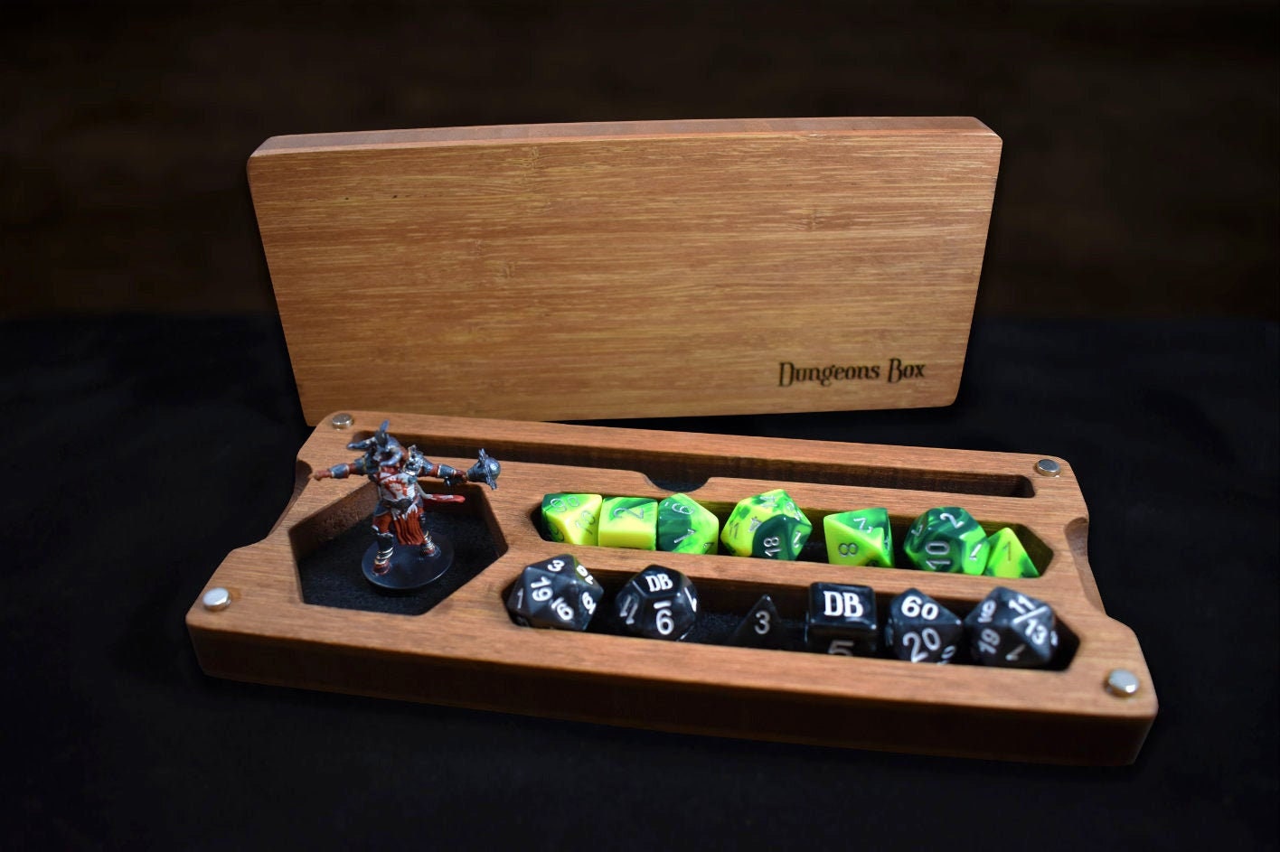 Dungeons Box™ D&D Dice Box • USA Made • Hero Dice Vault Handmade RPG ...