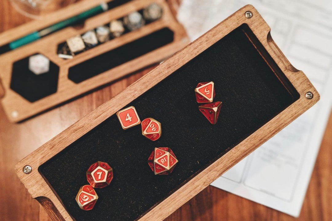 Dungeons Box™ D&D Dice Box • USA Made • Hero Dice Vault Handmade RPG ...