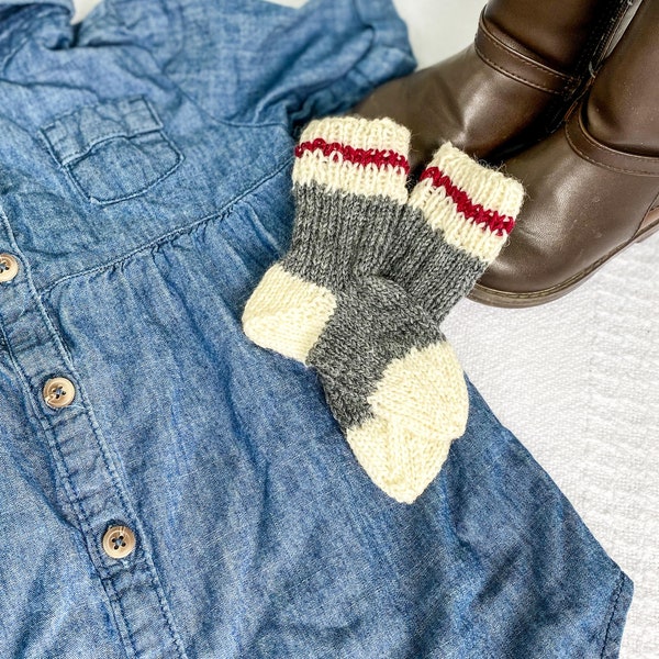 Red Infant Socks - Etsy