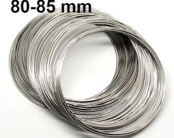 Memory wire necklace | Etsy