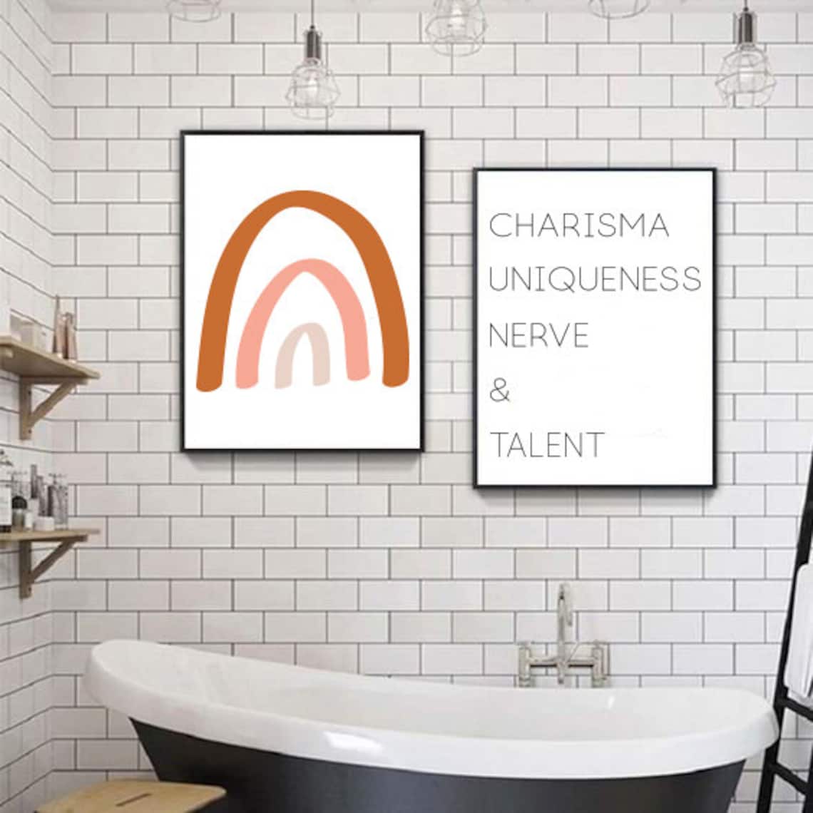 Rainbow PDF Art Printable PDF Wall Art PDF Wall Art Art - Etsy