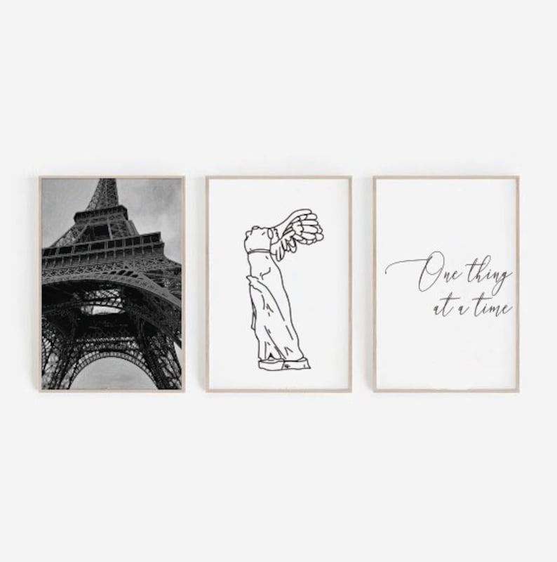 Eiffel Tower Wall Decor Pdf, Wall Art Pdf, Paris Pdf, France Pdf, Paris ...
