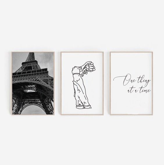 Eiffel Tower Wall Decor Pdf, Wall Art Pdf, Paris Pdf, France Pdf, Paris ...