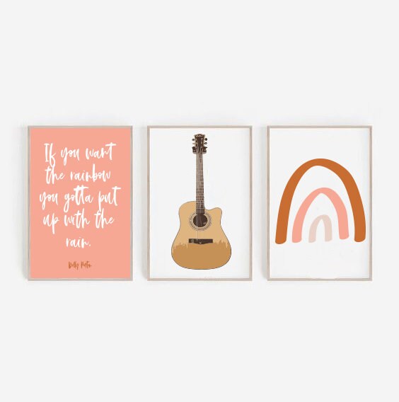 Rainbow PDF, Art Printable PDF, Wall Art PDF, Wall Art, Art Printable ...