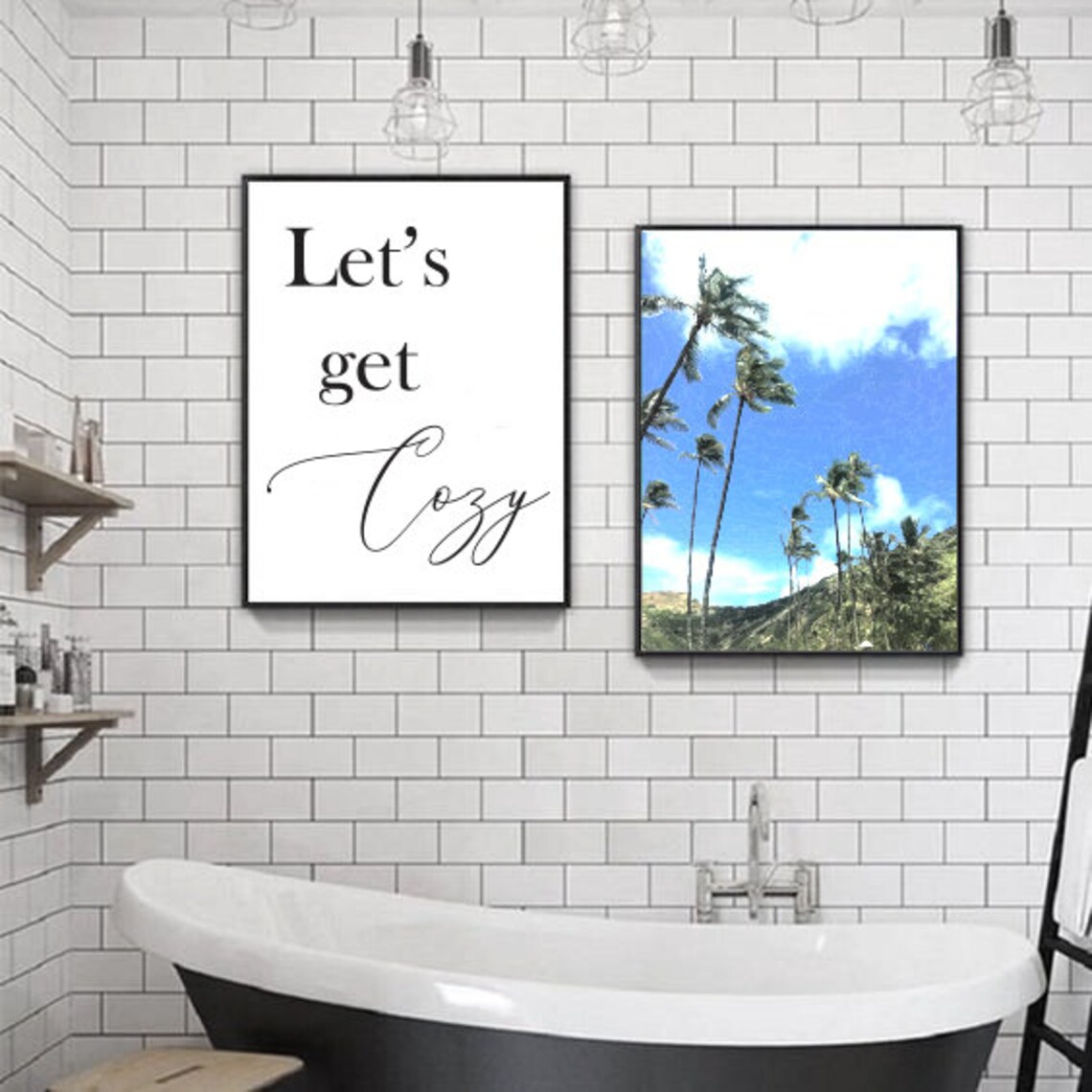 Lets Get Cozy Pdf, Cozy Wall Art Pdf, Wall Art, Art Printable, Quote ...