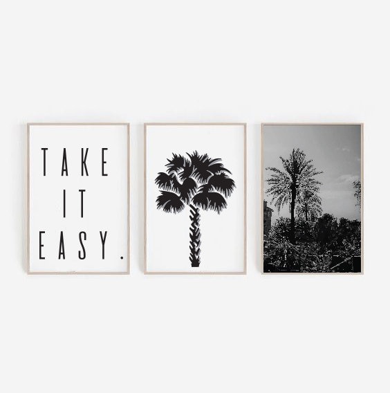 Palmetto Pdf, Palm Tree Pdf, Palm Tree Printable Pdf, Wall Art Pdf ...