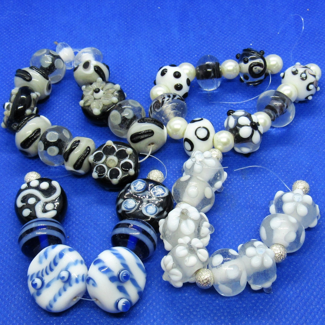 Choice 1 Set Handmade Fancy Glass Lampwork Beads (a133j-m) - Etsy Australia
